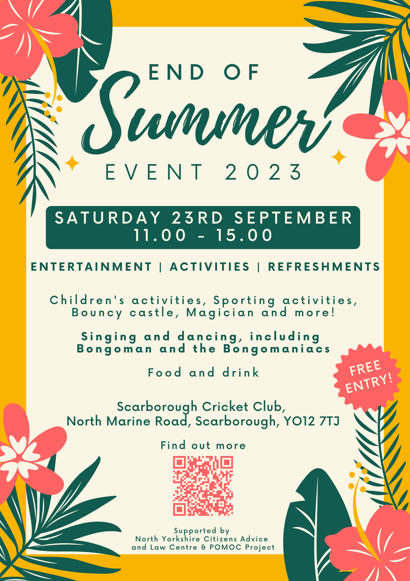 POMOC end of Summer event! - North Yorkshire Citizens Advice and Law ...